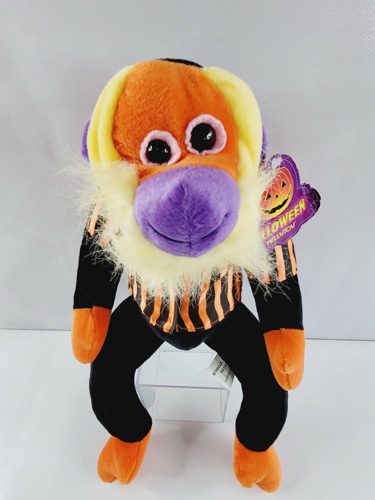 KELLYTOY 18" HALLOWEEN MONKEY PLUSH STUFFED ANIMAL KUDDLE ME TOY 2003 ...