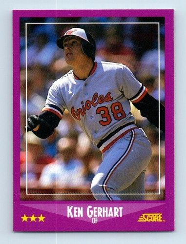 1988 Score Ken Gerhart Baltimore Orioles #58 | eBay