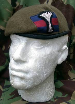 Welsh Guards SNCO Beret and Embroidered Cap Badge. New. Various Sizes ...