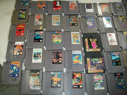 Nintendo NES Lot of 40 Games Untested | eBay