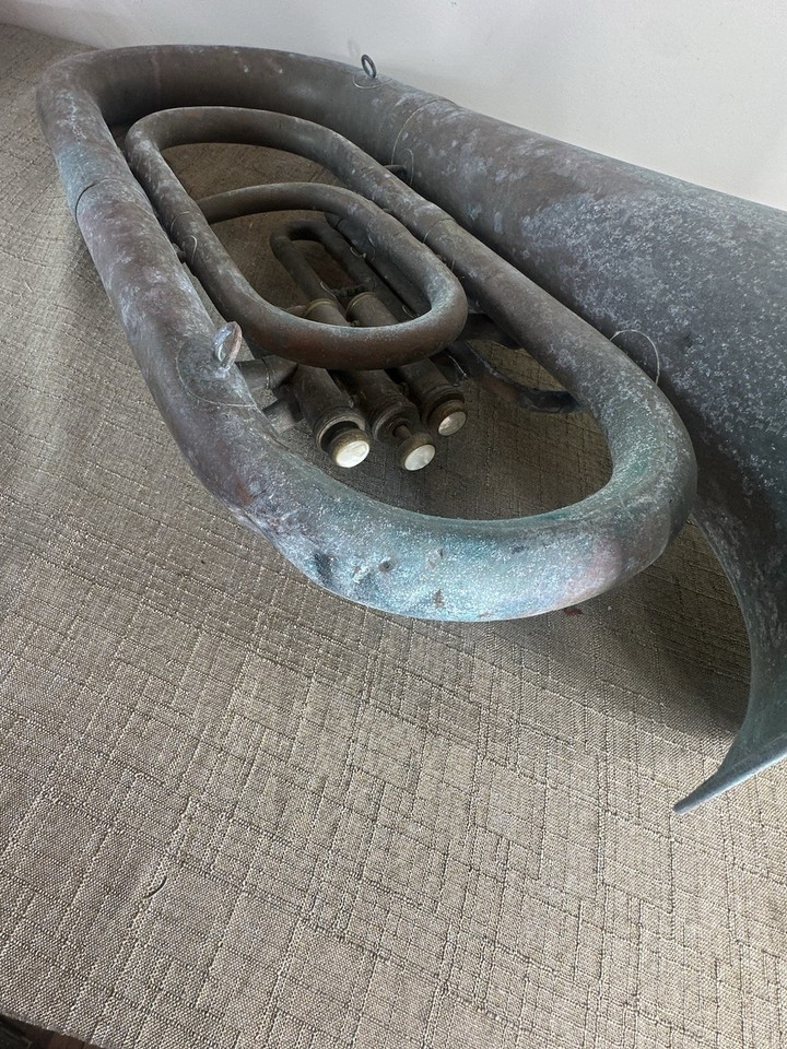 Antique Tuba for Restoration No Case AS IS | eBay