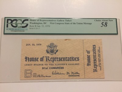 1970 President Richard Nixon State of the Union Address to Congress ...