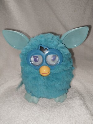 2012 Hasbro Furby Figure Blue Aqua Interactive Talking Toy | eBay