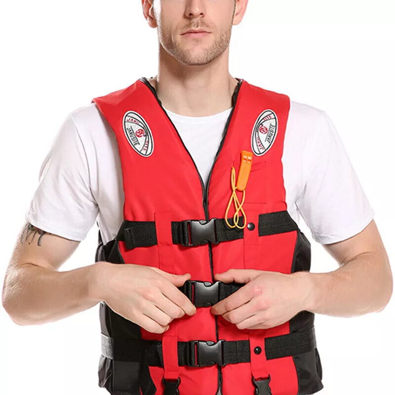 JARUSITE Adult Buoyancy Aid Sailing Canoeing Fishing Life Jacket Vest ...
