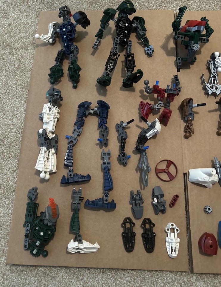 LEGO Bionicle Toa Matau 8605 Complete Set And Other Pieces See Photos ...