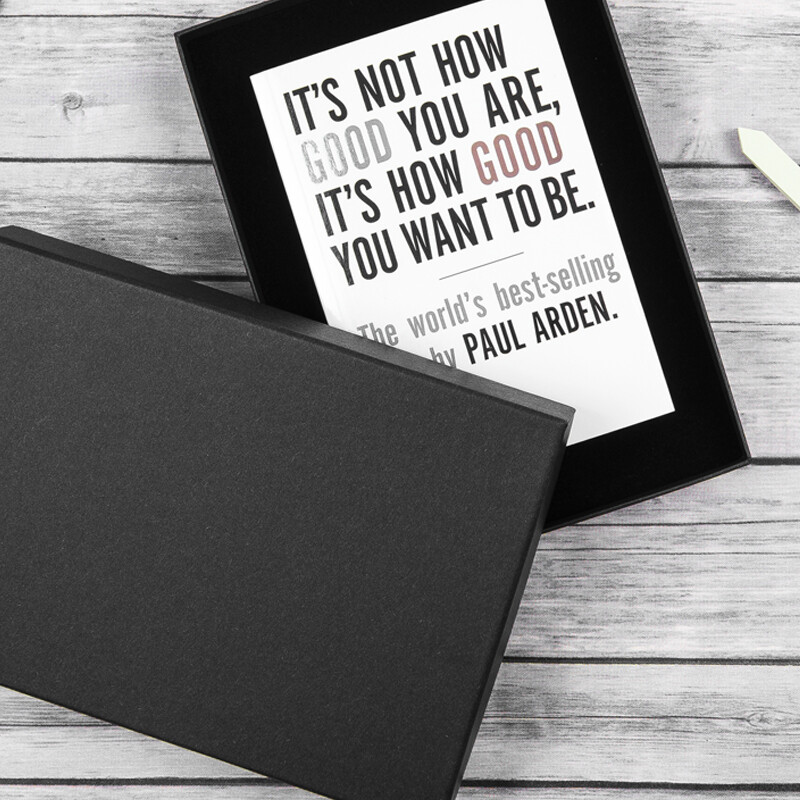 Luxury Stationery Presentation Gift Boxes - A3 A4 A5 A6 - Black White ...