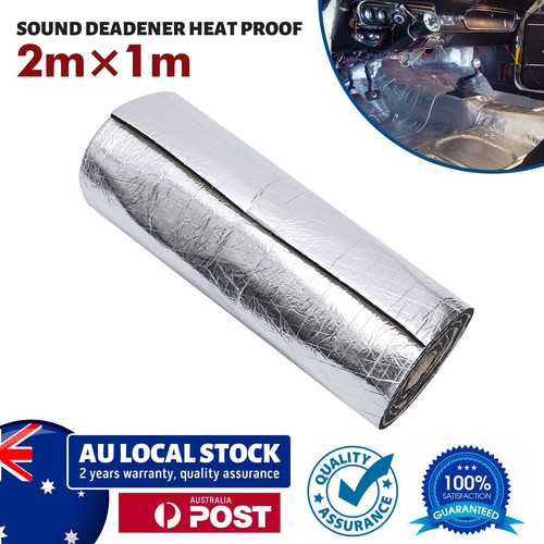 3pcs(1x2m) 3mm Car Underlay Underfelt Sound Deadener Noise Proofing ...