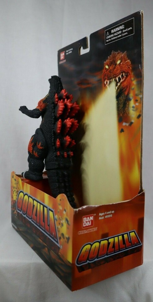BURNING GODZILLA BANDAI CREATION VTG 6" FIGURE NEW IN BOX Destroyah ...