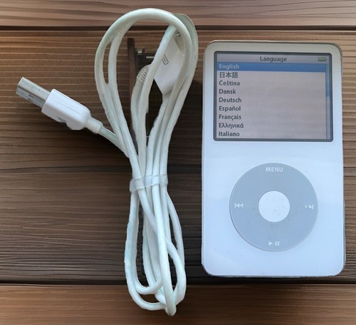 Apple iPod Classic 5th Generation 30 GB ~ White | eBay