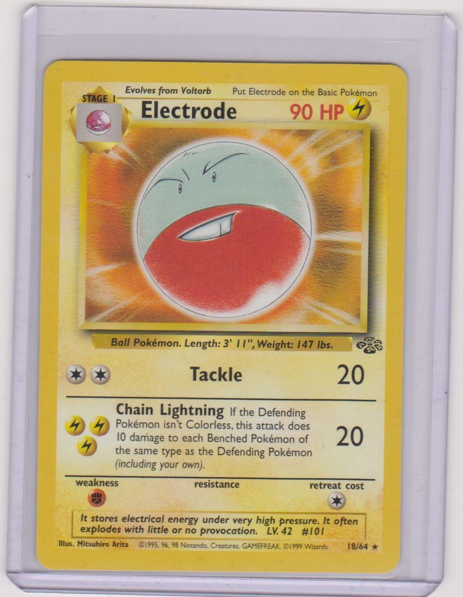 Electrode Pokemon Card Jungle