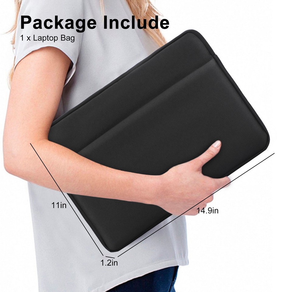 15 inch Seismic Laptop Sleeve Bag Computer Protective Case for HP Dell ...