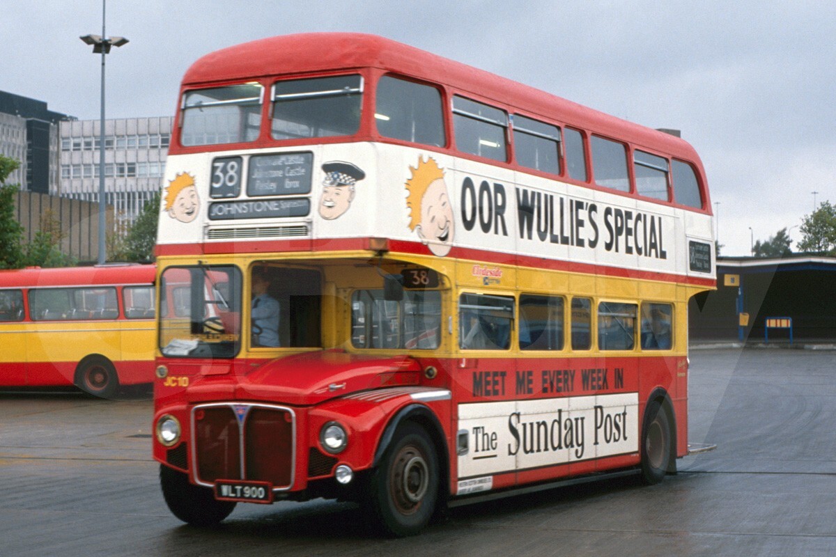 Bus Photo - Clydeside Scottish JC10 WLT900 AEC Routemaster Glasgow on ...