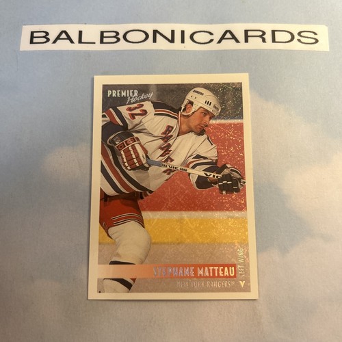 1994-95 Topps Premier - Stephane Matteau #317 Special Effects for sale ...
