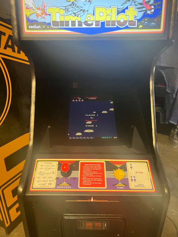 TIME PILOT ARCADE MACHINE by CENTURI 1982 (Excellent Condition) | eBay