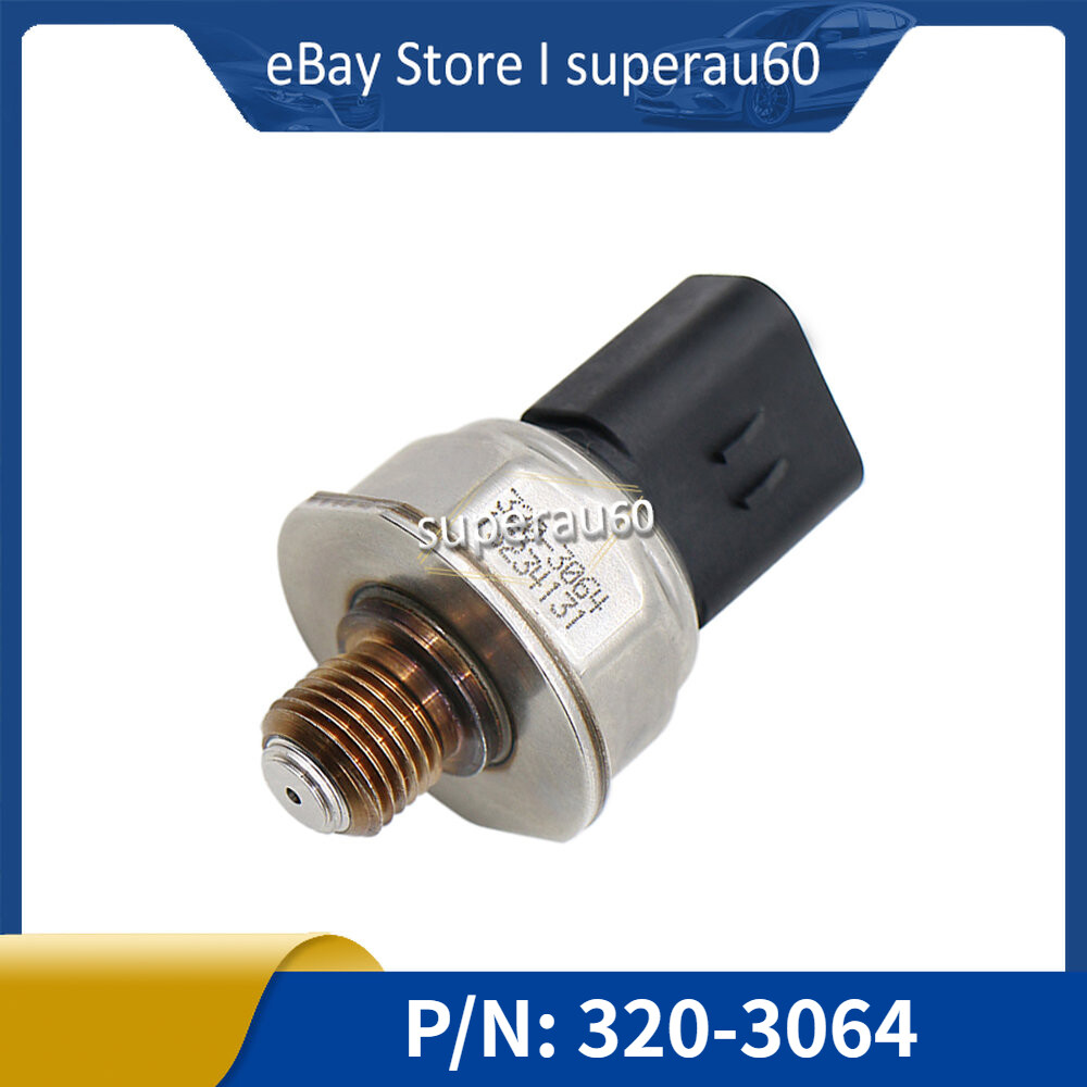 NEW Fuel Pressure Sensor 3-Pin 320-3064 For Caterpillar C13 C9.3 Truck ...