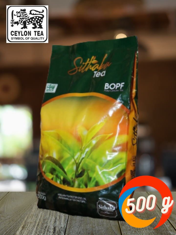 Sithaka BOPF Ceylon Best Quality Black Tea 500g Pure Natural Quality Of ...