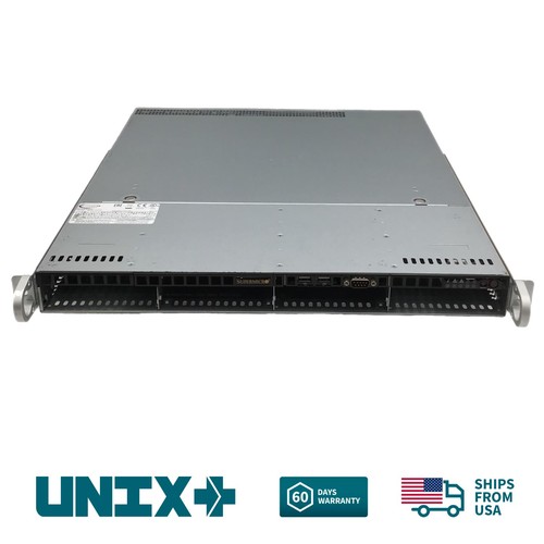 Supermicro 1U Rackmount Server X11SSH-F 4 Bay 3.5" SYS-5019S-M No ...