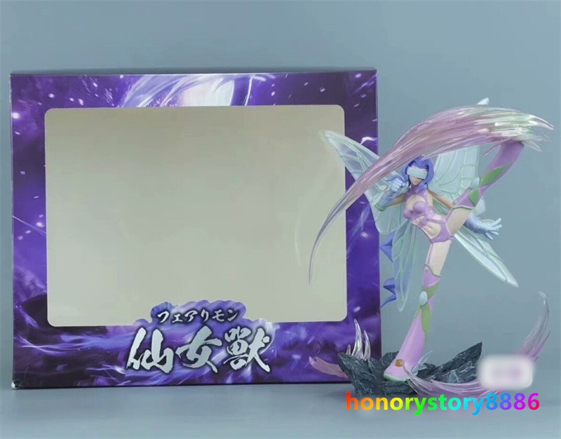 Digimon Adventure Fairimon Action Figure 21cm PVC Model Statue ...