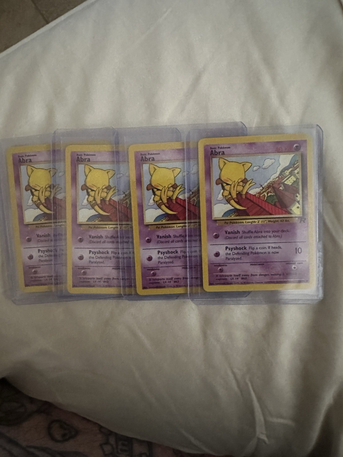 FOUR 1st Edition Abra Pokemon Cards NM | eBay