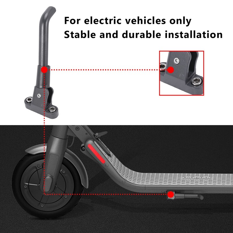 Scooter Parking Stand Kickstand For M365 Electric Scooter Skateboard ...