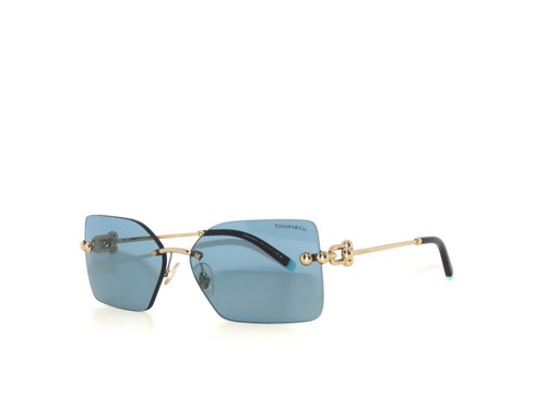 Tiffany & Co TF3088 3088 617680 Pale Gold Blue Sunglasses | eBay