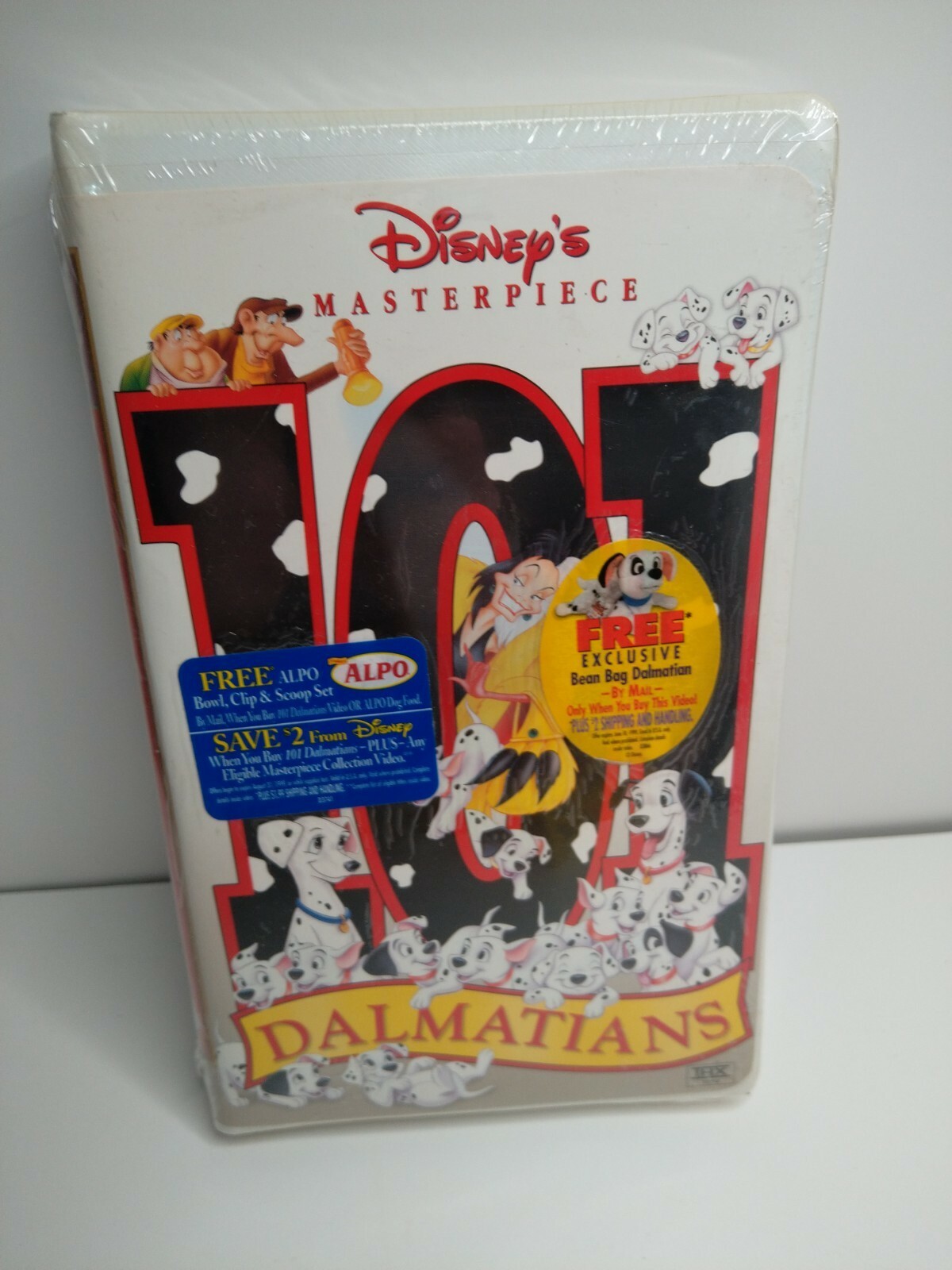 101 Dalmatians Walt Disney Masterpiece Collection Vhs 1999 New Sealed