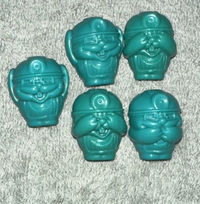 Replacement 5 Blue Mole Pieces Whac-A-Mole Molehill Mania Game 2010 ...