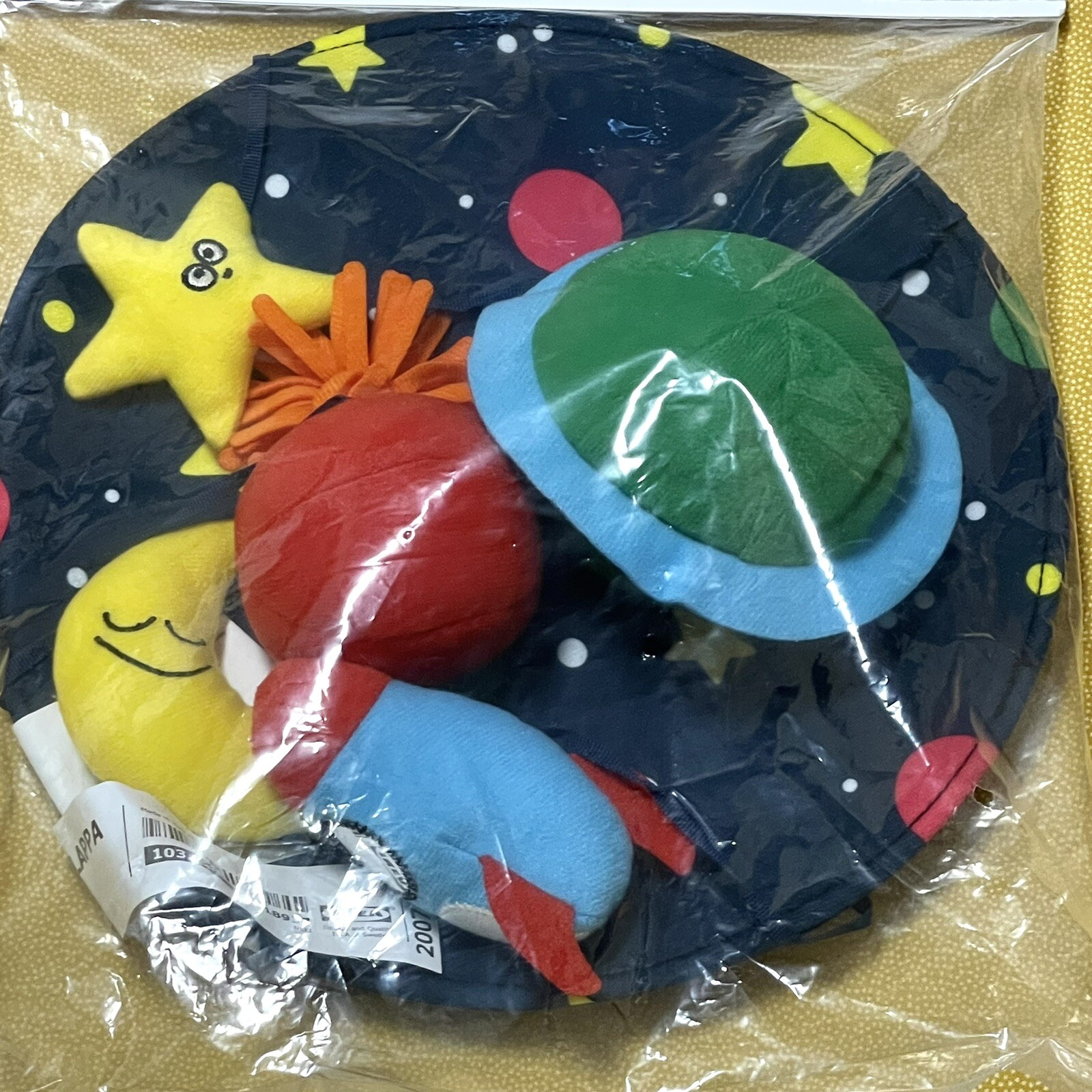 IKEA Mobile Hanging Planets Stars Moon Rocket Baby Nursery Crib Toy ...