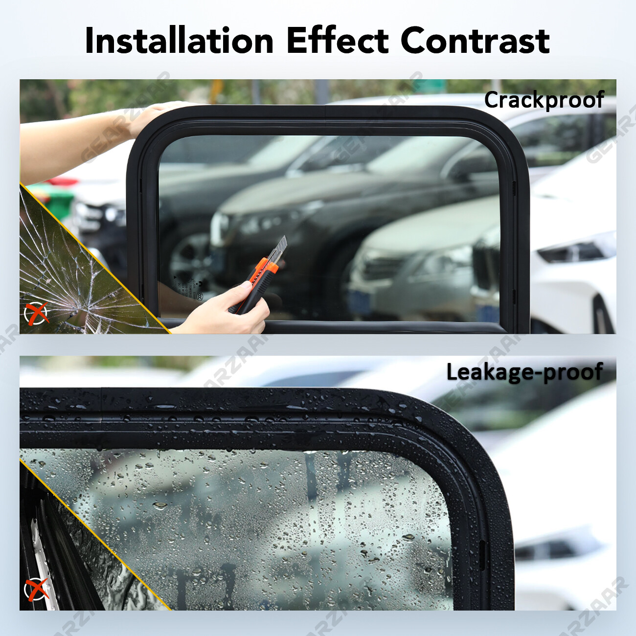 Slimline Sliding Window Caravan Horse Float Motorhome with Screen ...