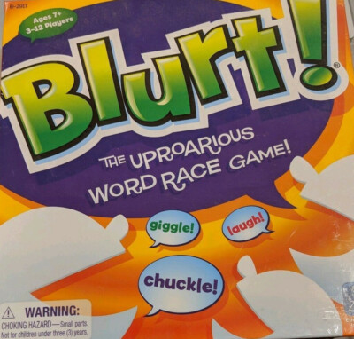 Blurt! Word Race Board Card Game Educational Insights Family | eBay