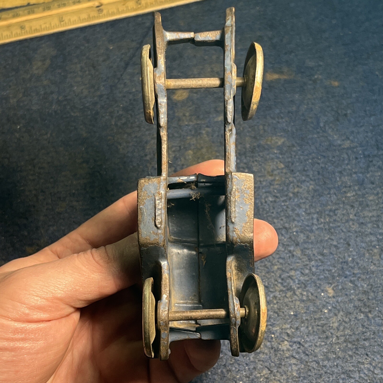 1920s CAST IRON KILGORE DUMP BODY TOY TRUCK ORG PAINT - 6.25” Long ...