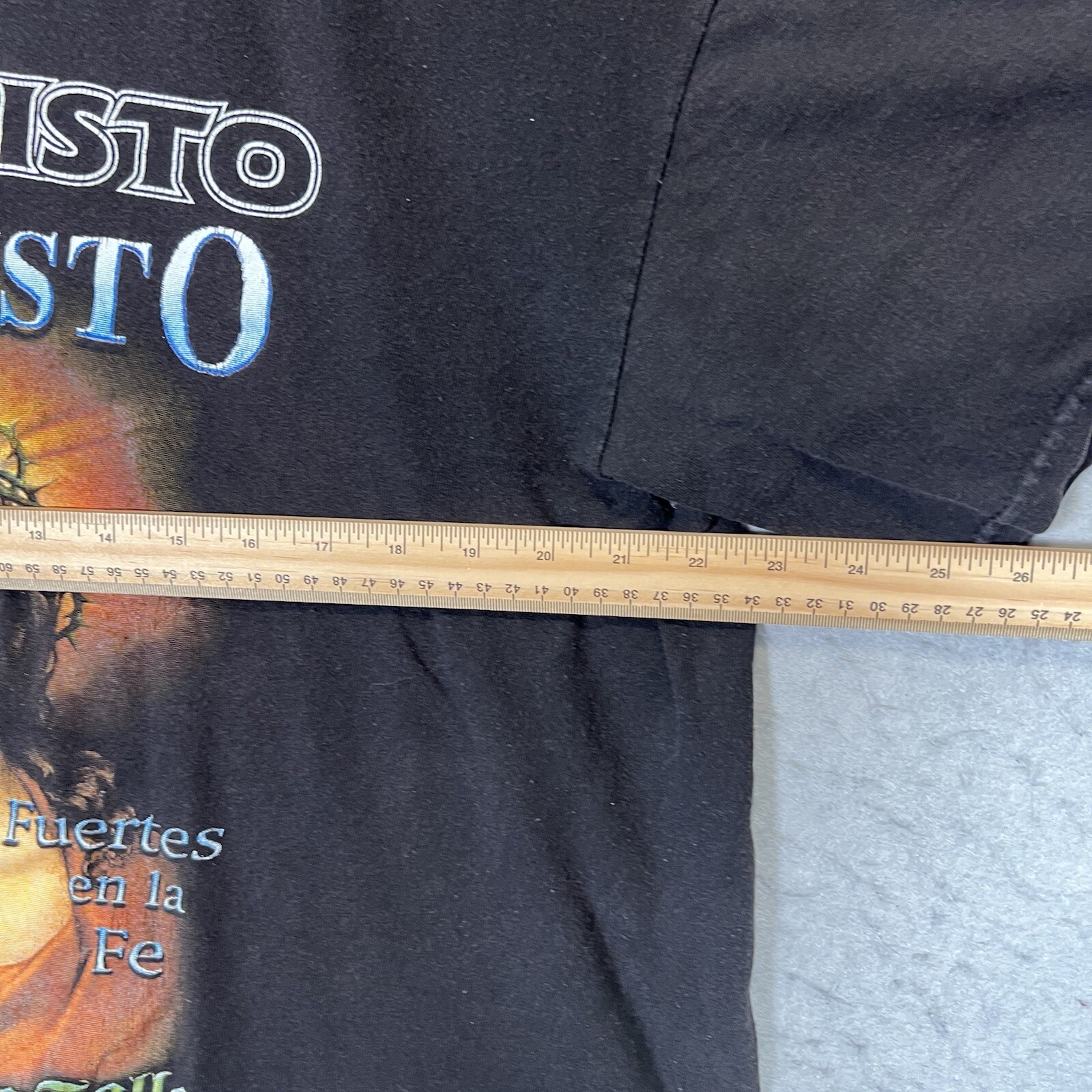 A1 Vintage Jesu Christo Jesus Christ Shirt Adult Larg… - Gem