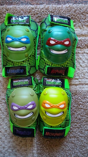 Nickelodeon Teenage Mutant Ninja Turtles 3d Knee Elbow Pad Set 8048045 ...