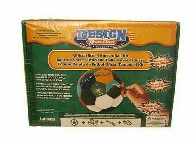 Design Your Own Soccer Ball Kit Kids Universe Full Size Parents Choice ...