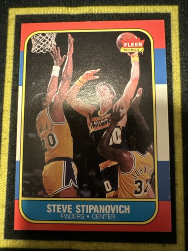 1986-87 Fleer #106 Steve Stipanovich Indiana Pacers Rookie | eBay