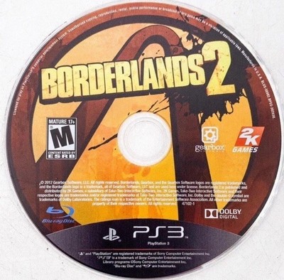 Borderlands 2 - (PlayStation 3 PS3, 2012) Disc Only | eBay