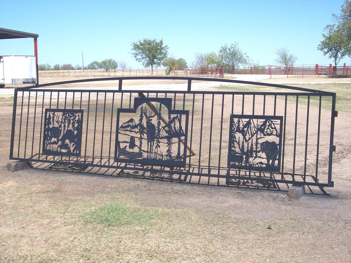 Ranch Entry Gates And Fences