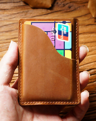 men women wallet purse Leather driver's license Card holder ID bag ...