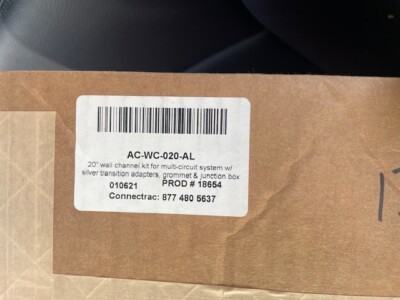 CONNECTRAC 20" WALL CHANNEL KIT AC-WC-020-AL BRAND NEW IN BOX! | eBay
