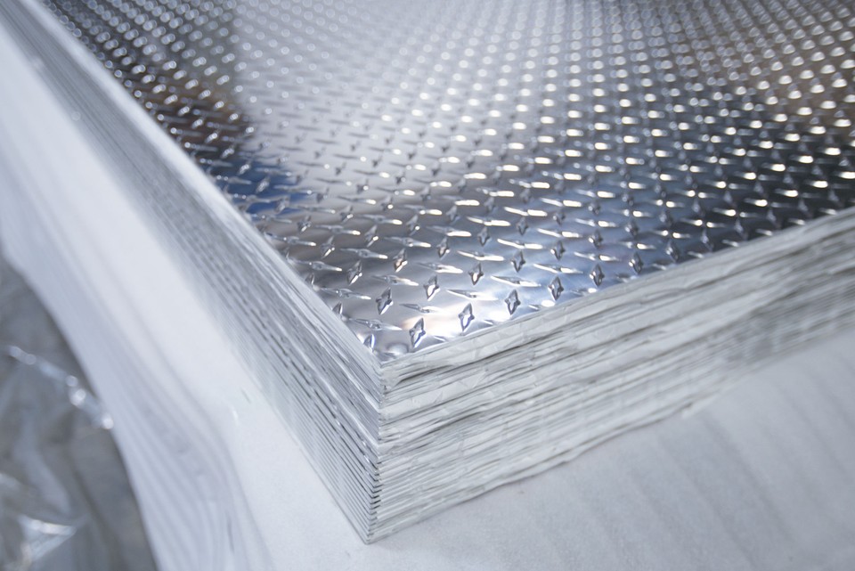 Aluminum Diamond Plate, Brite Finish - .125 (1/8") x 48" x 120" - 1 PC ...