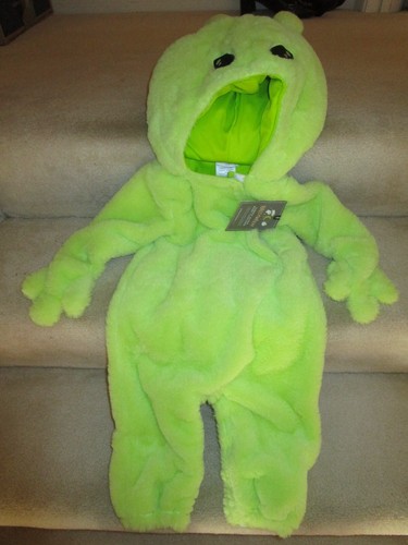 NEW HALLOWEEN GREEN ALIEN BABY COSTUME SIZE 12 TO 24 MONTHS | eBay