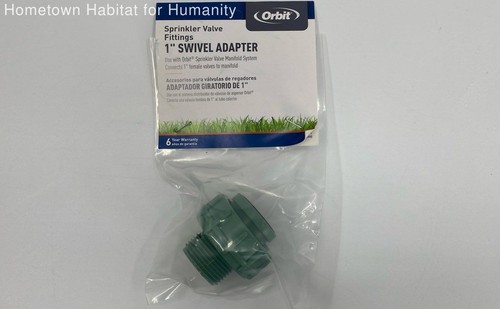 Brand New- Orbit- 1" Swivel Adapter- Sprinkler Valve Fitting- 57199 | eBay