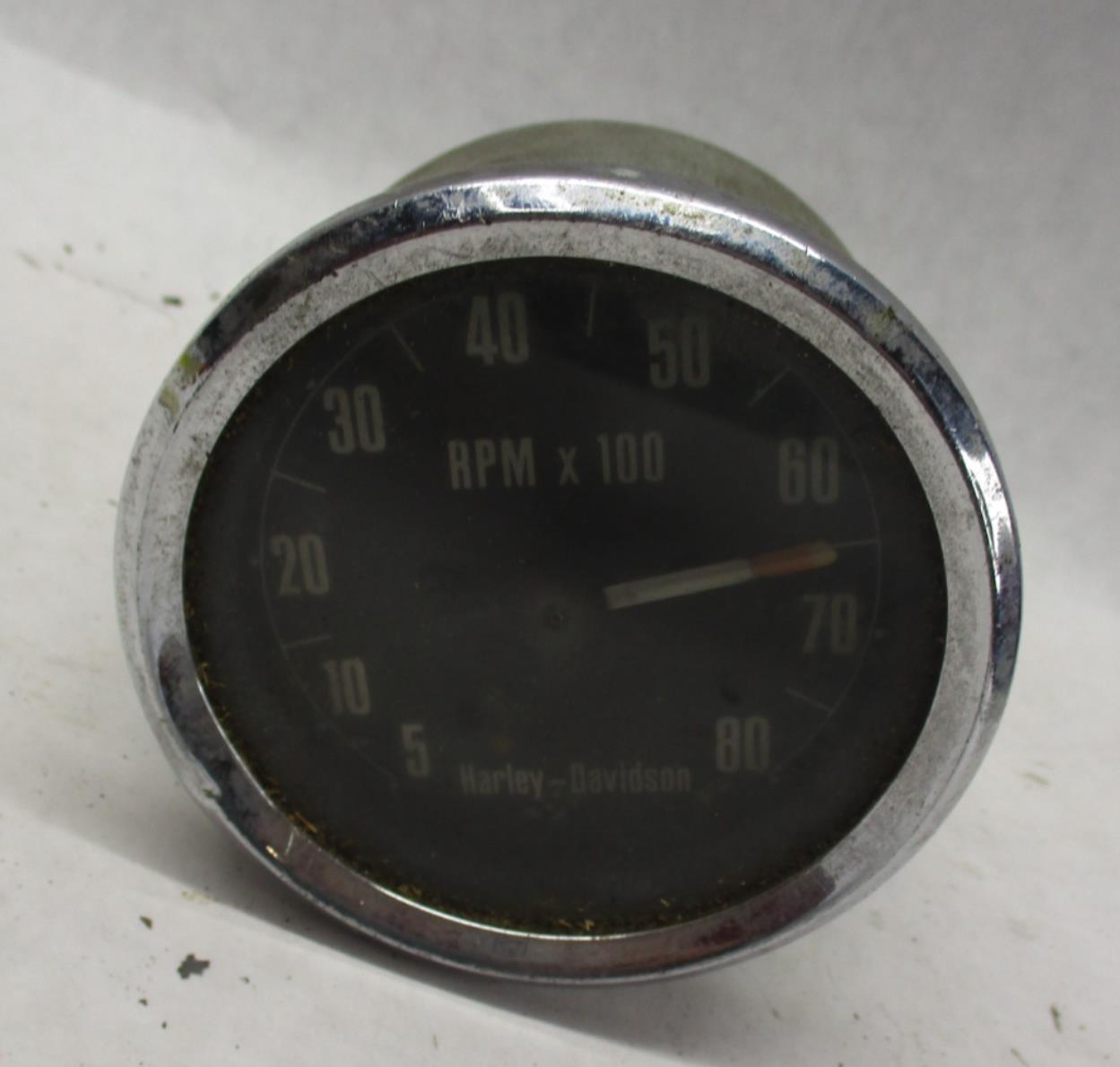 Vintage Harley-Davidson Sportster Tachometer Veglia | eBay