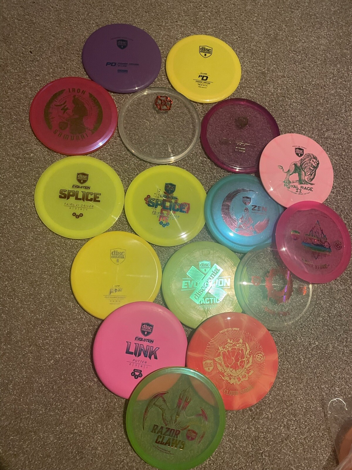 RARE Disc Golf Lot - Discmania Innova Discraft Prodigy READ DESCRIPTION ...