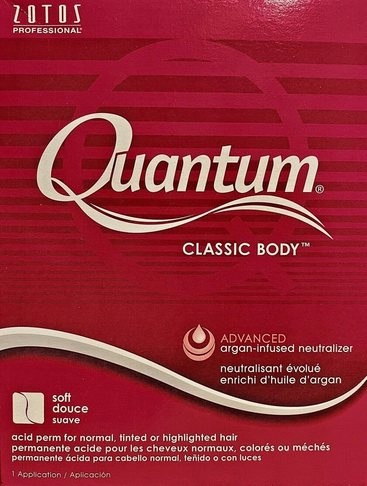 Quantum Classic Body acid perm for , normal ,tinted & Highlighted Hair ...