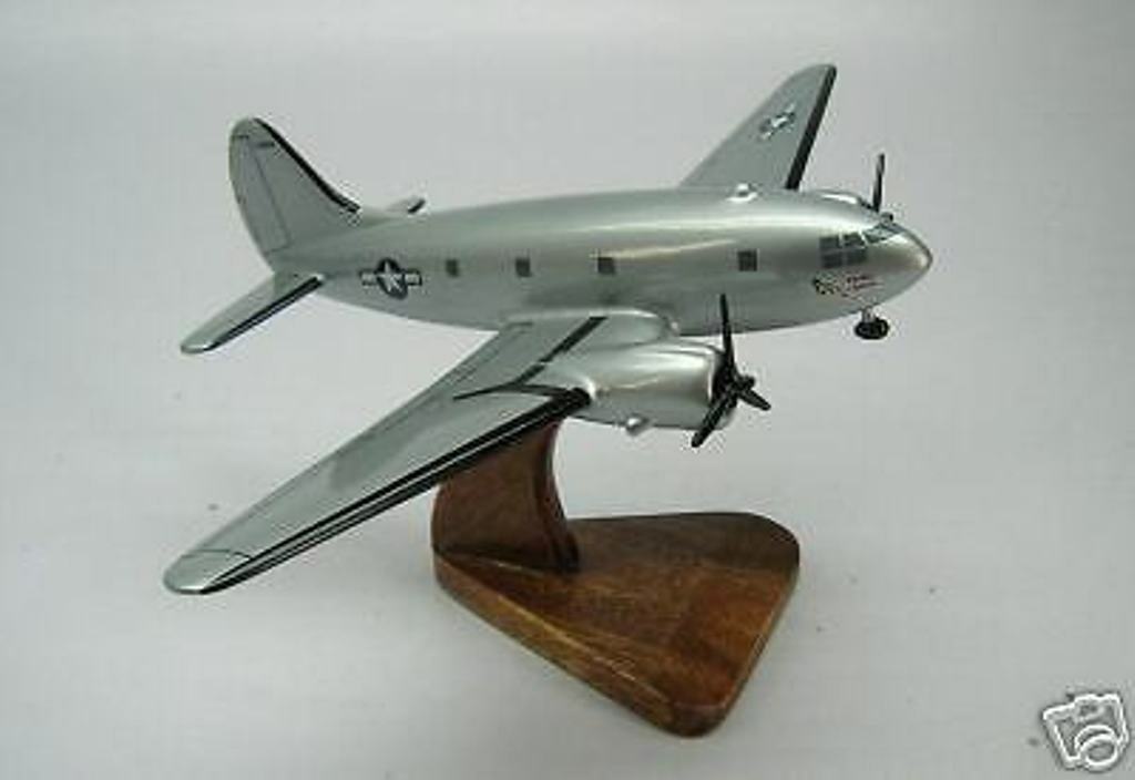 C-46 Curtiss Air America C46 Airplane Desk Wood Model Small New | eBay