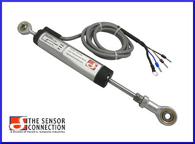 Shock Absorber Suspension Travel Sensor with Rod End Joints, 0 to 2 ...