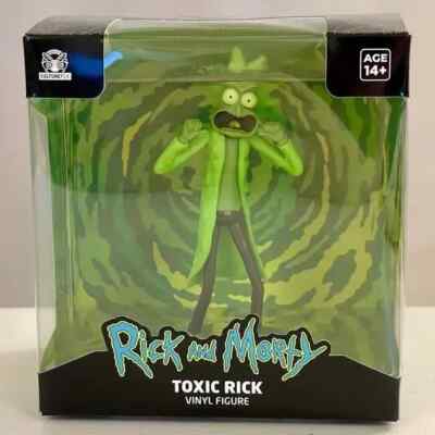NEW WB CultureFly Adult Swim - Rick & Morty TOXIC RICK Vinyl Figure 4.5 ...