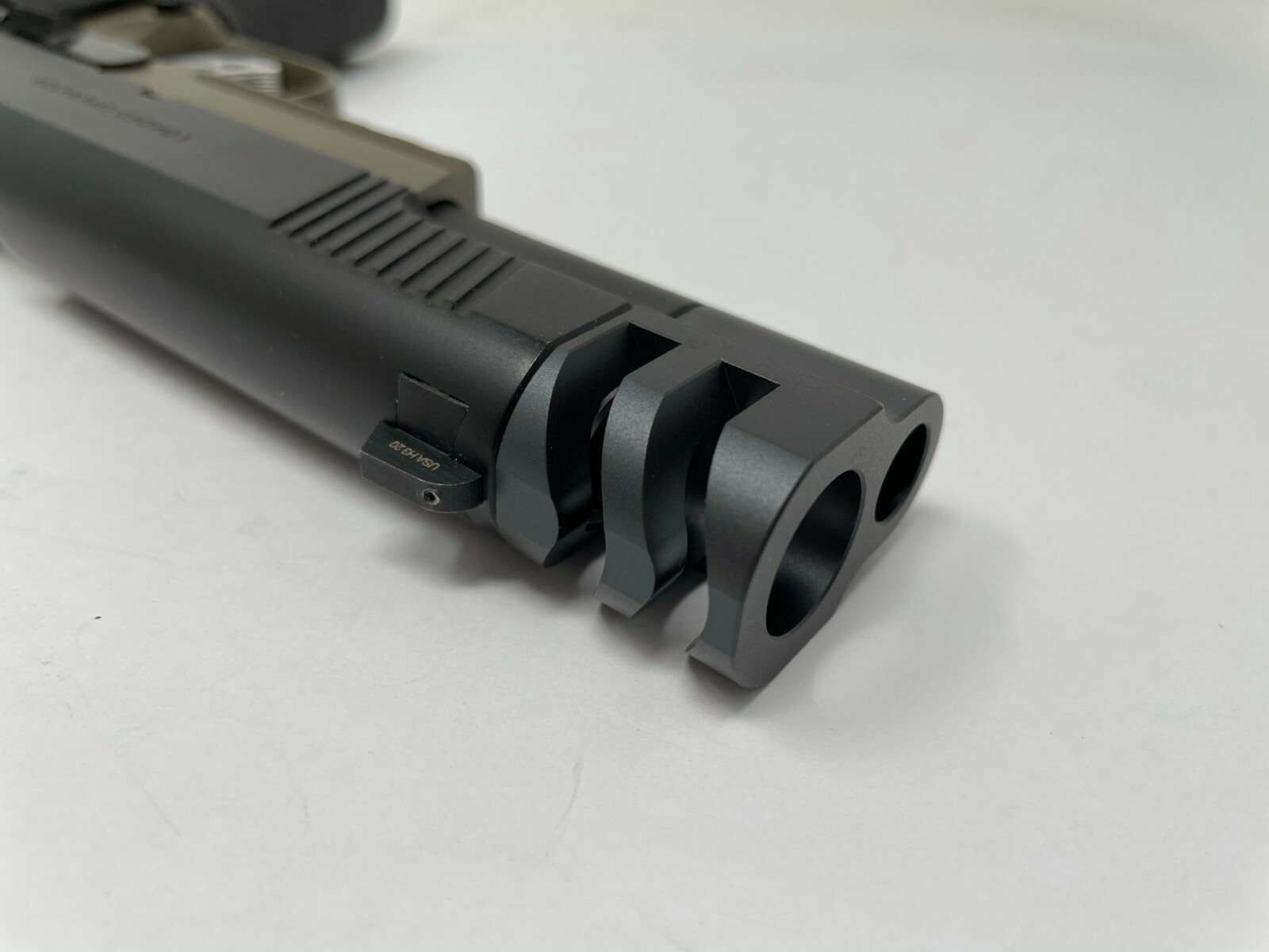 1911 Compensator Brake - Muzzle Brake - w/ SIDE SLOTS 45acp - MADE IN ...
