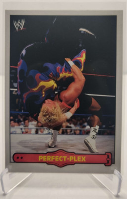 2012 Topps Heritage WWE Ringside Action #4 Mr. Perfect Perfect-Plex ...